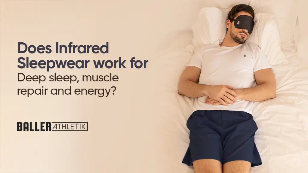 Infrared Sleepwear for Deep Sleep, Muscle Repair & Energy